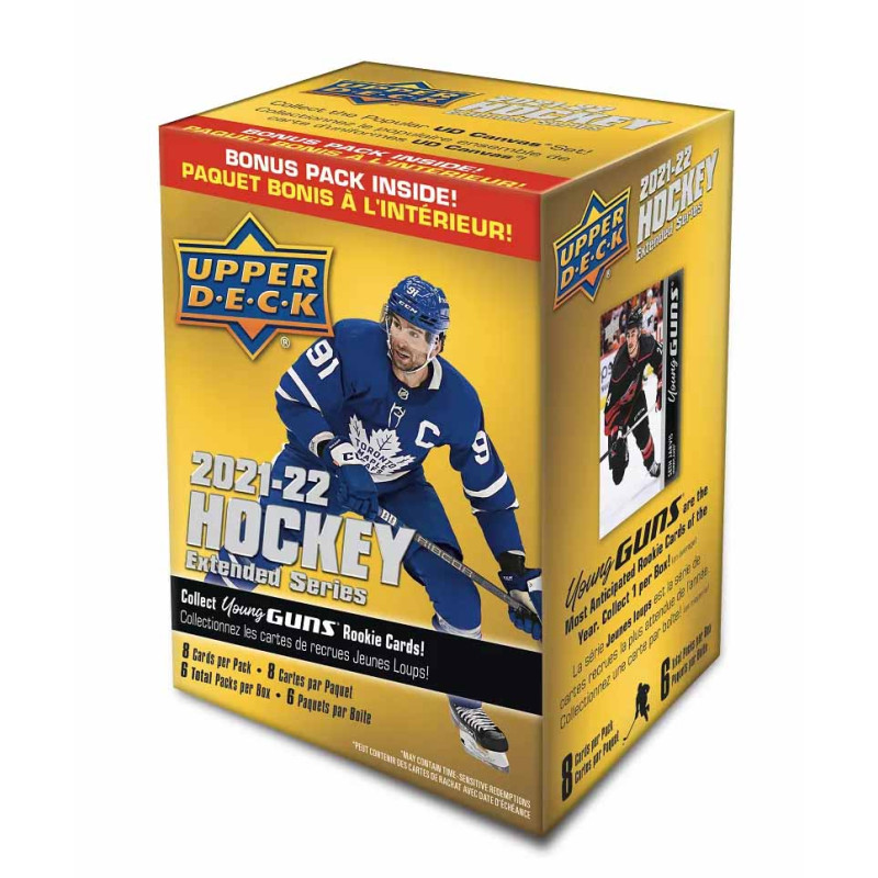 2021 22 UD Extended Series Hockey Blaster Box CARDS4U 2021 22 UD Extended Series Hockey Blaster Box CARDS4U